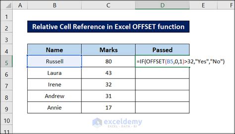 Relative Cell Reference In Excel Detailed Analysis Exceldemy