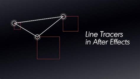 Creating Line Tracers Between Two Nulls In After Effects