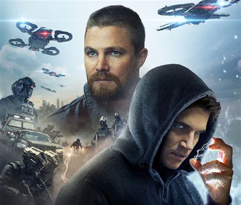 Cousins Robbie And Stephen Amell On The Toronto Set Of Their Netflix