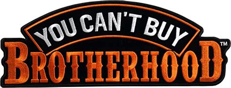 Hot Leathers You Cant Buy Brotherhood Patch Miltacusa