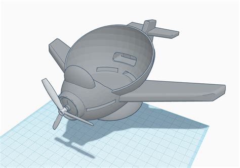 Stl File Echo Dot 4 Gen Plane・3d Printing Template To Download・cults