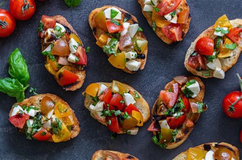 15 Minute Classic Bruschetta Recipe Momsdish