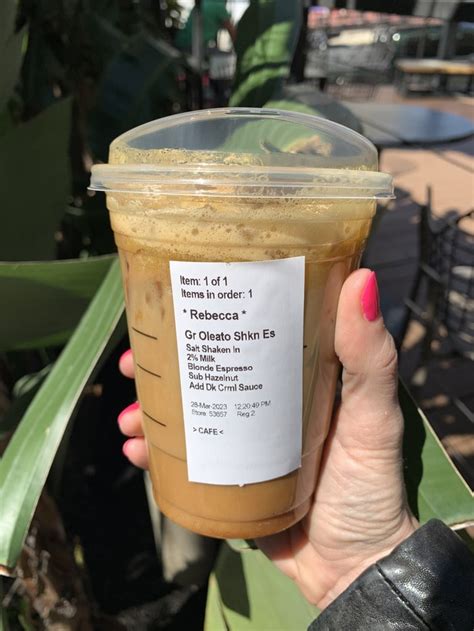 This Sweet Salty Hazelnut Espresso From Starbucks Secret Menu Is A
