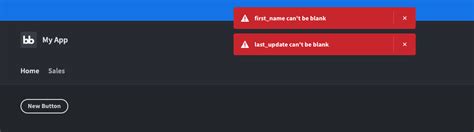 Budi Generated Crud Screens Will Update But Not Create Save Row