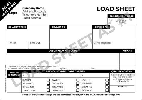 Load Sheet Templates Smileyprint1