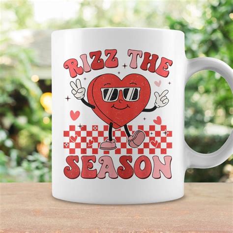 Rizz The Season Valentine Retro Valentine Rizzler Meme Coffee Mug