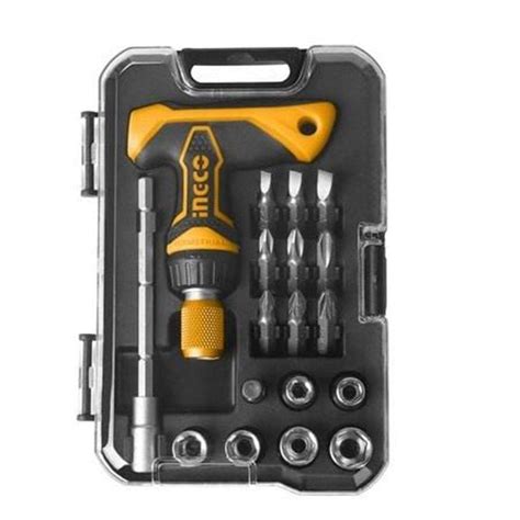 Ingco HKSDB0188 24 Pcs T Handle Wrench Screwdriver Set Vikas Tool Mart