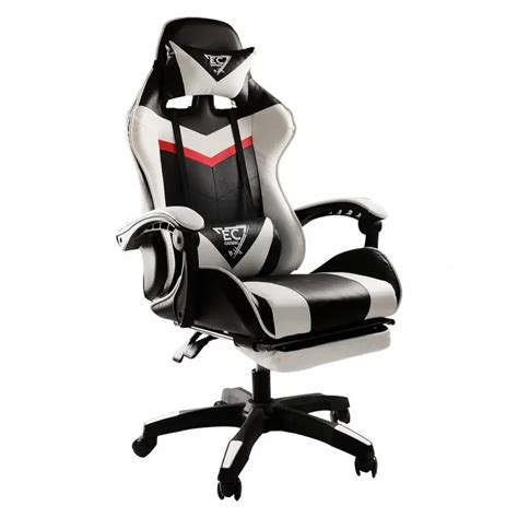 Fotel gamingowy obrotowy z podnóżkiem EC GAMING KO BCZ Wasserman eu