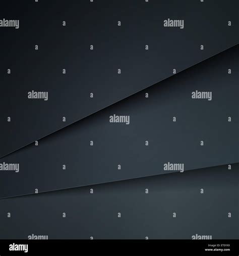 Dark Grey Paper Layers Abstract Background Rgb Eps 10 Vector