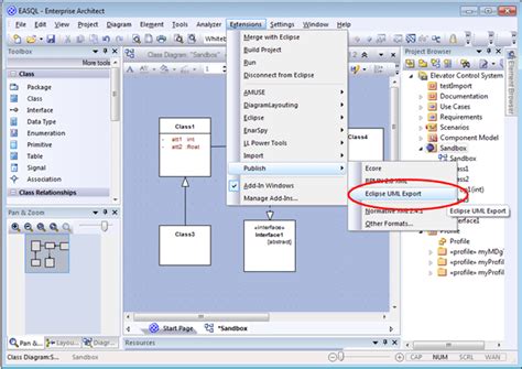 Export Your Ea Models To Eclipse Uml Lieberlieber Modelling Expert