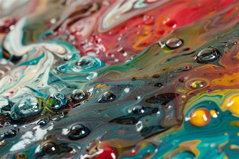Premium Photo Vivid Fluid Motion Artistic Pattern Texture Design