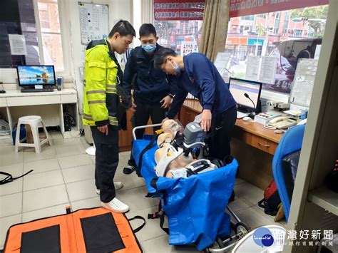 男子操場運動突昏迷倒地 溪崑消防分隊緊急救護救回一命