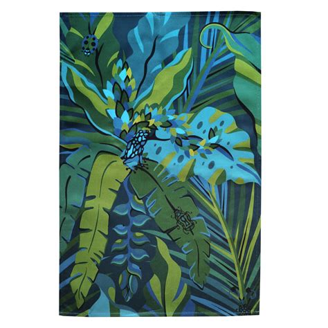 Organic Cotton Tea Towel Tropicana Luna House Of Hopstock