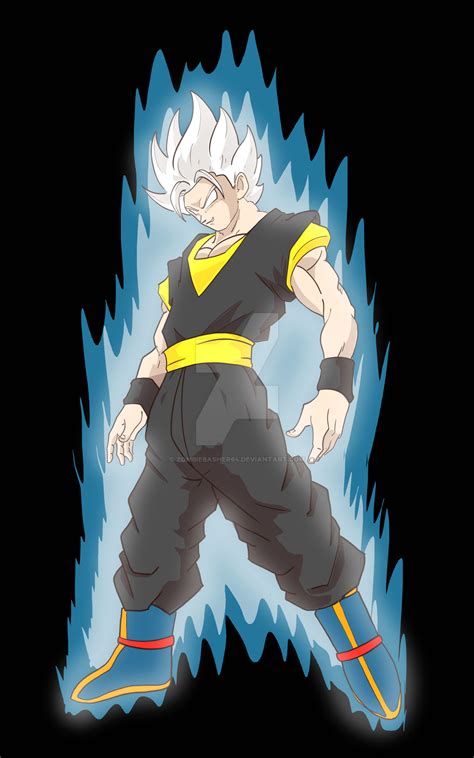 Saruwatari Super Saiyan White By Zombiebasher64 On Deviantart