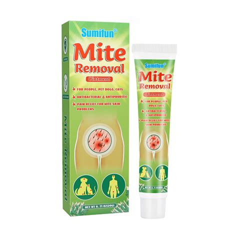 Mite Removal Cream Non Pungent Anti Itch External Use Scabies Pubic