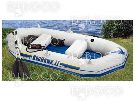 Надуваема моторна лодка Intex Seahawk II от риболовен магазин Riboco