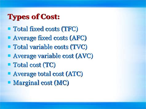 Cost Terminology Elements Of Costs Different Types Of Costs And Cost Classification Study
