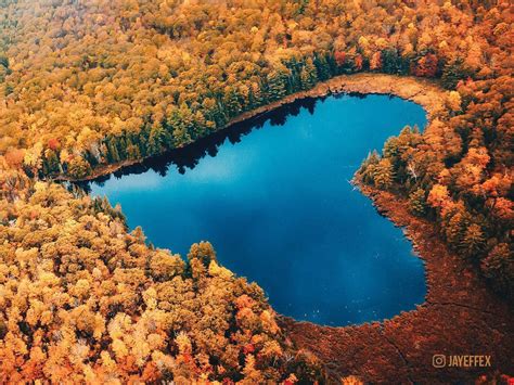 Aerial View Of Lovers Lake R Strangerthings