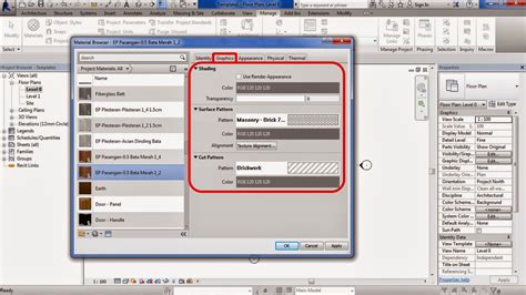 Belajar Revit Cara Membuat Material Baru Architect Student