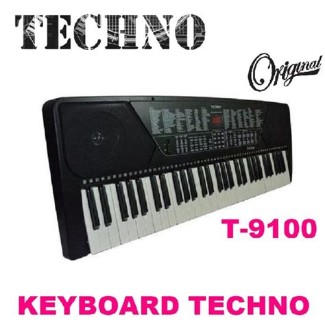 Keyboard Piano Techno T9100 Original Lazada Indonesia