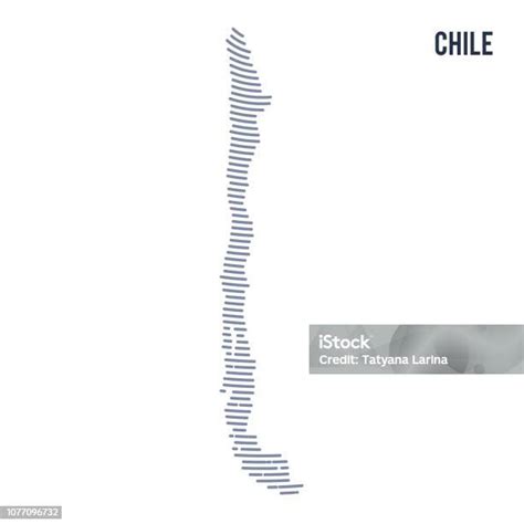 ベクトル抽象ハッチ地図チリの白い背景に分離曲線ライン つながりのベクターアート素材や画像を多数ご用意 つながり アジア大陸