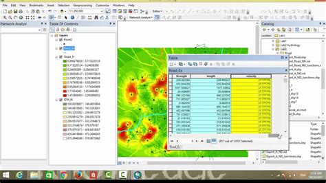 How To Make Network Analysis In Arcmap 105 Youtube