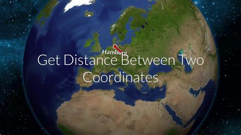 Aquaplot Calculating Distance Between Two Coordinates In Sea Youtube