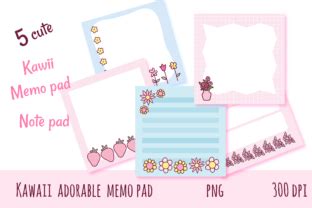 Memo Pad Notepad Stationary Graphic By Sanpls Creative Fabrica