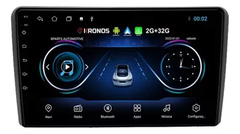 Kit Multimidia 9 Polegadas Android Vw Fox Crossfox Spacefox Frete Grátis