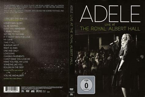 Car Tula Caratula De Adele Live At The Royal Albert Hall Dvd Portada