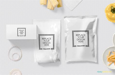 Awesome Food Packaging Mockup Free Psd Zippypixels