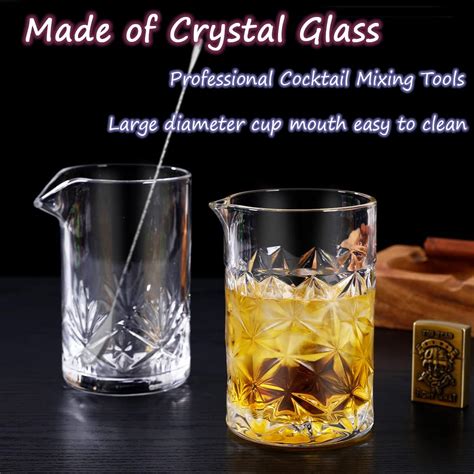 Buy Gusnilo Cocktail Mixing Glass 24oz Mixing Glass Mixing For Stirring