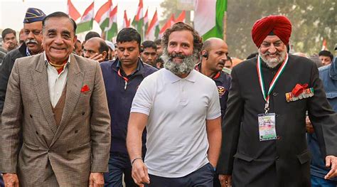 Bharat Jodo Yatra Former Army Chief Gen Deepak Kapoor Retired Top Officers Of Defence