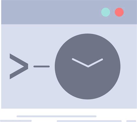Admin Command Root Software Terminal Flat Color Icon Vector 18031477