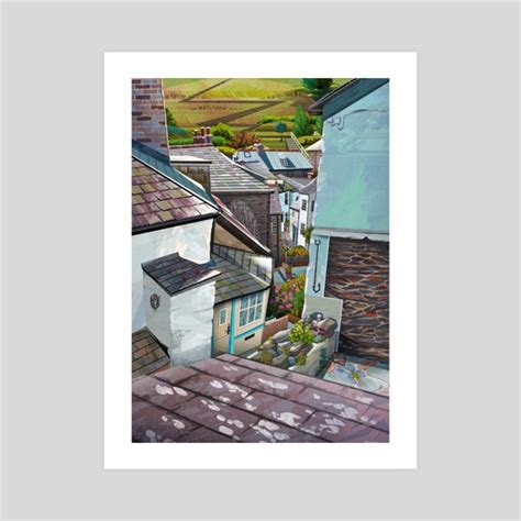 Port Isaac Cornwall An Art Print By Aled Thompson Inprnt