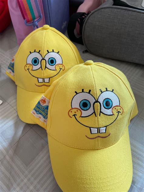 Spongebob Cap Mens Fashion Watches And Accessories Caps And Hats On Carousell