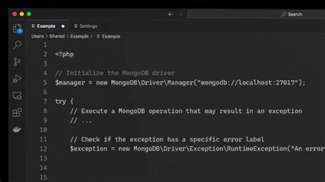 Basic Example Of Mongodb Driver Exception Commandexception Getresultdocument In Php