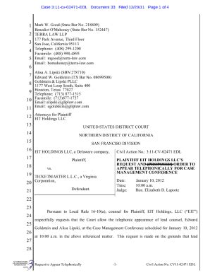 Fillable Online Form EOIR 33 EOIR Immigration Court Listing United
