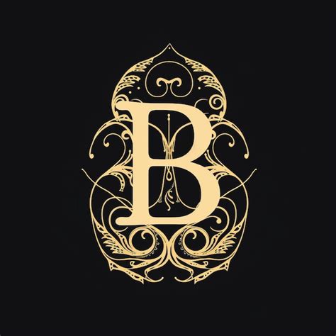 Premium Photo Letter B Monogram Logo Design Illustration Graphic Creative