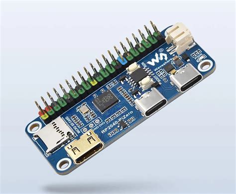 waveshare anunciou a placa rp2040 pi zero