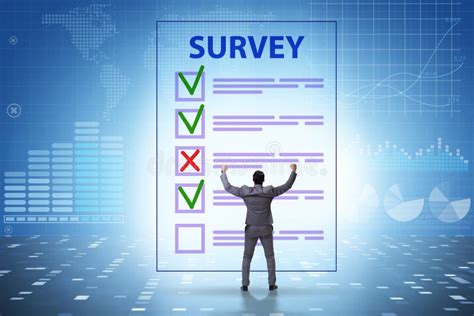 Survey Questionnaire With Tick Boxes Stock Photo Image Of Feedback