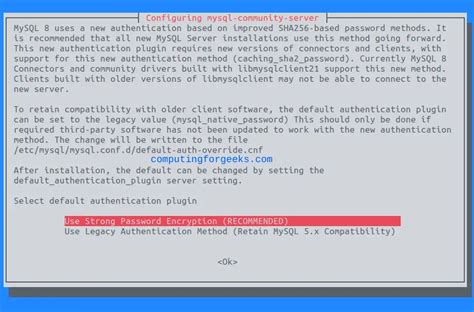 How To Install Mysql 81 On Debian Ubuntu Computingforgeeks