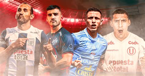 Alianza Lima Sporting Cristal Universitario De Deportes Y Melgar