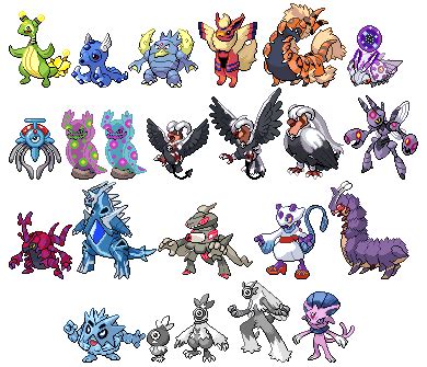 Pokemon Infinite Fusion Sprites August 2023 By Dreamvirusomega On