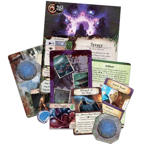 Eldritch Horror Strange Remnants Expansion Lovecraftian Mystery Game