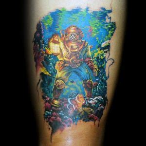 Top 30 Diver Tattoos For Men