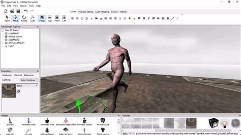 Coppercube 6 Most Basic Character Setup Beginners Lesson One Import