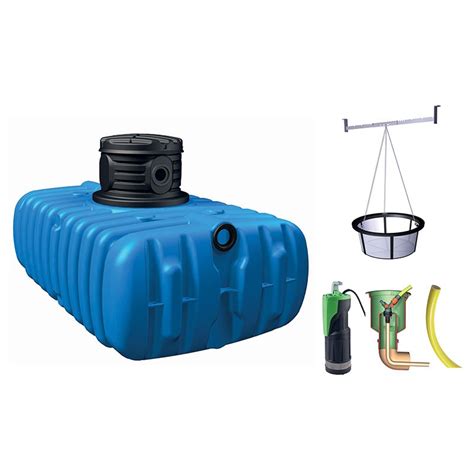 Rain Kit cuve jardin à enterrer Flat confort L