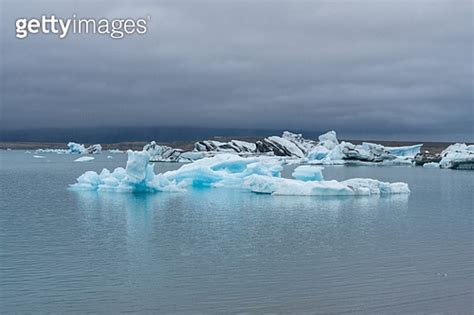 얼음 빙하 호수 요쿨살론 Jökulsárlón 바트나요쿨국립공원 Vatnajökull 아이슬란드 이미지 A13229211