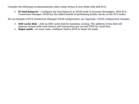 Best Practices Scale Quickly And Efficiently With Dell Ecs And Vertica Analytical Database